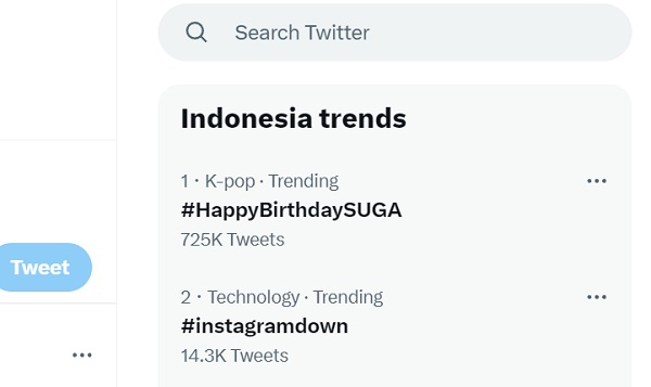 Ramai tagar Instagram down, Indonesia terdampak?